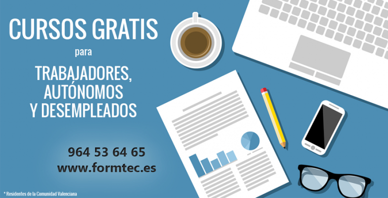 Cursos gratuitos para trabajadores, autónomos y desempleados. - Formtec